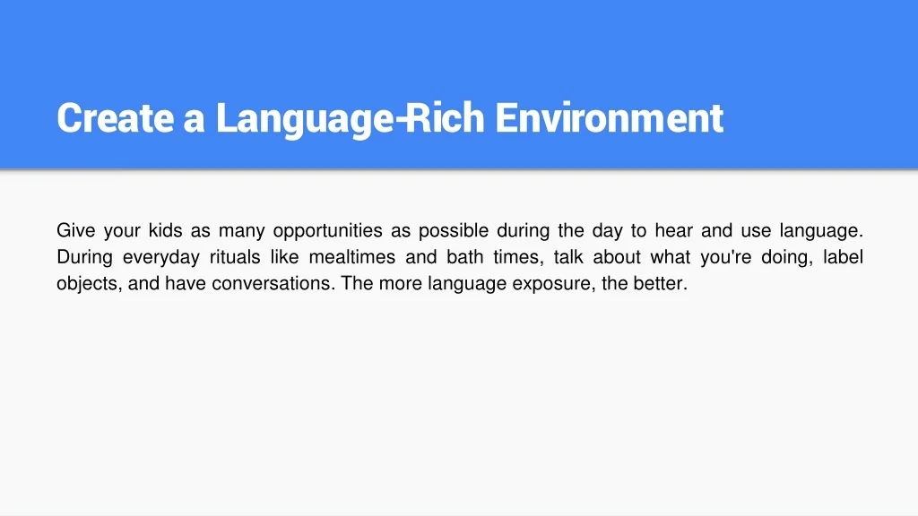 PPT - Speech Therapy at Home: Activities for Families Dealing with ...