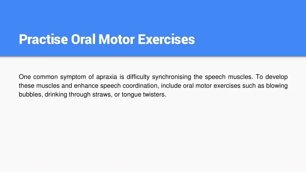 PPT - Speech Therapy at Home: Activities for Families Dealing with ...