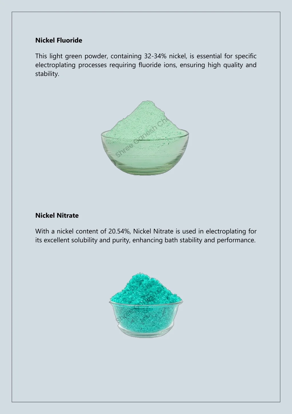 PPT - COMPREHENSIVE GUIDE TO ELECTROPLATING CHEMICALS, METALLIC SALTS ...
