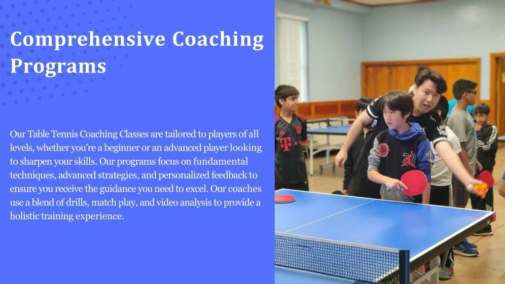 PPT - Elevate Your Game with Expert Table Tennis Coaching - Pro-Smash ...