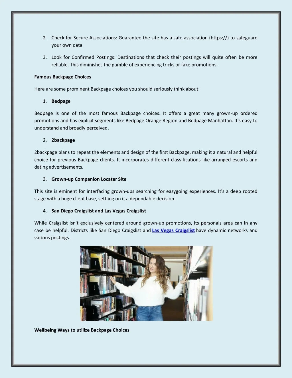 PPT - How to Safely Navigate Backpage Alternatives PowerPoint ...