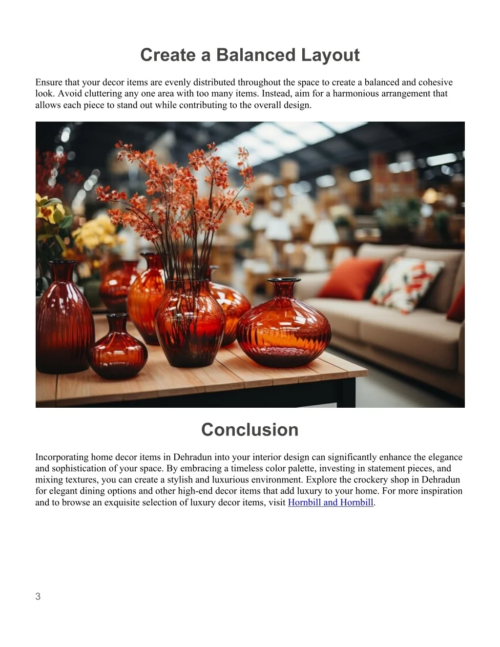 PPT - Top Interior Design Tips Using Luxury Decor Items from Dehradun ...