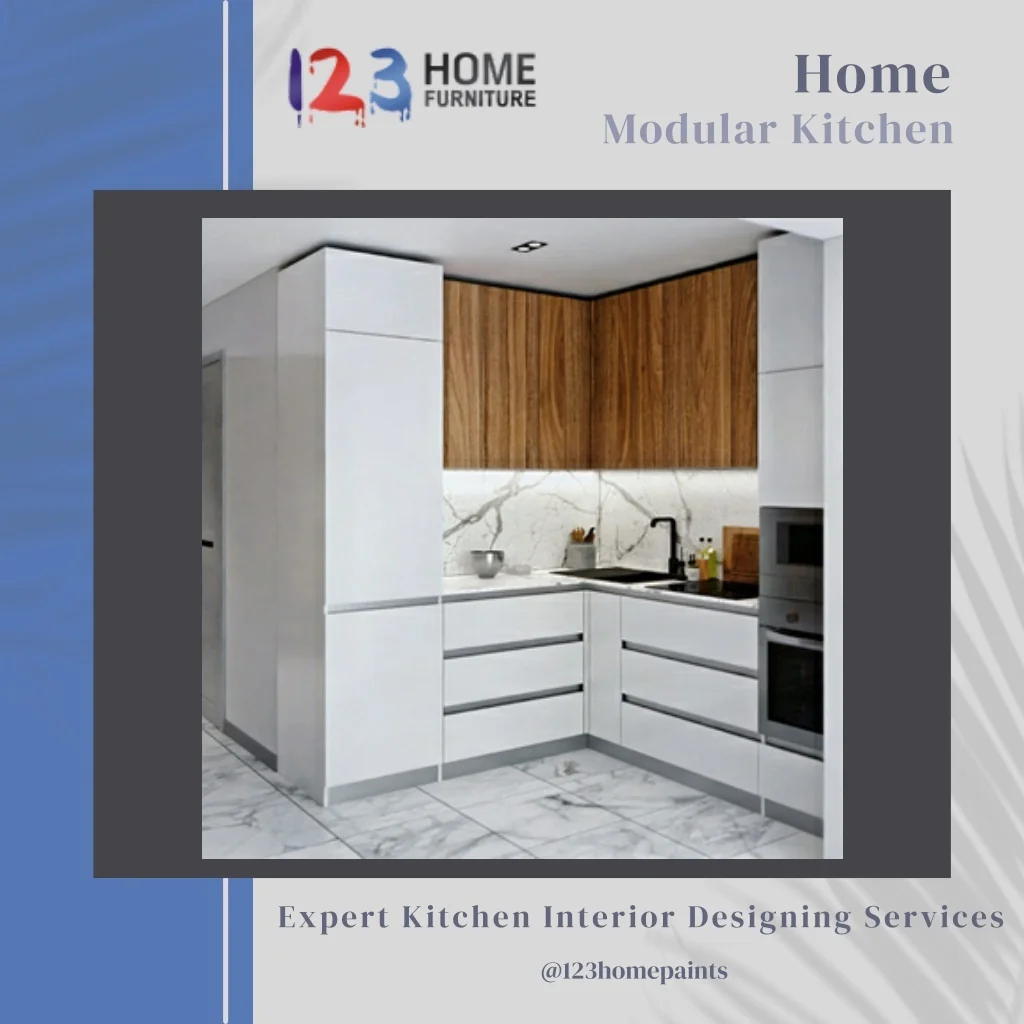 PPT - 123 HomePaint: Expert Kitchen Interior Designing Services ...