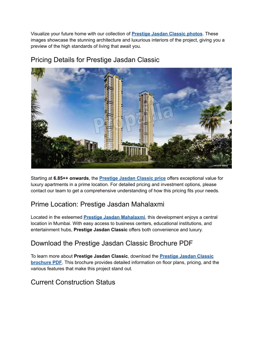 PPT - Prestige Jasdan Classic PowerPoint Presentation, free download - ID:13434136