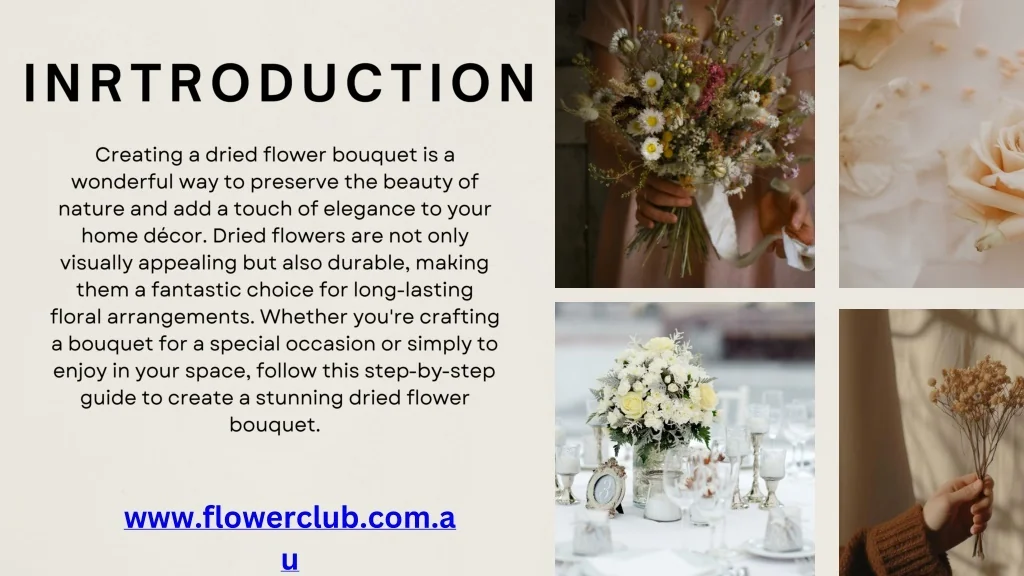 PPT - Step-by-Step Guide How to Craft a Beautiful Dried Flower Bouquet ...