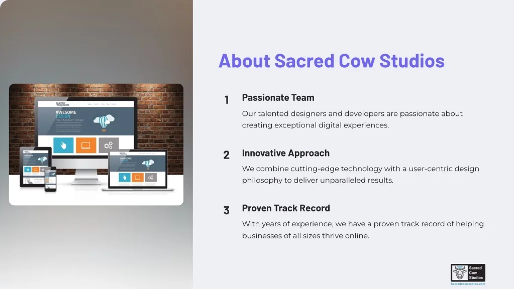 PPT - Discover the Top Web Design in Los Angeles with Sacred Cow Studios PowerPoint Presentation ...