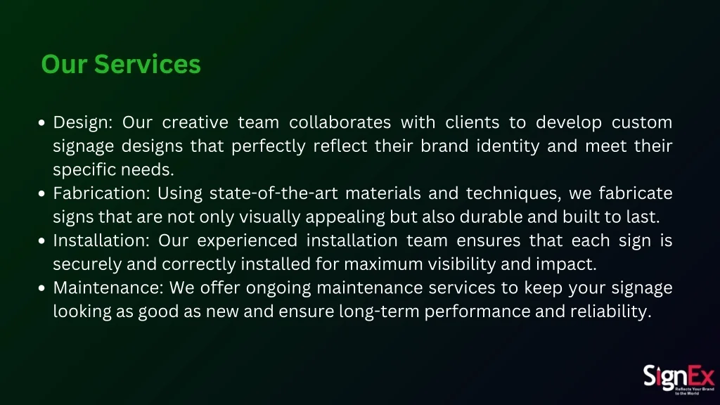PPT - signex signages indoor and outdoor PowerPoint Presentation, free ...