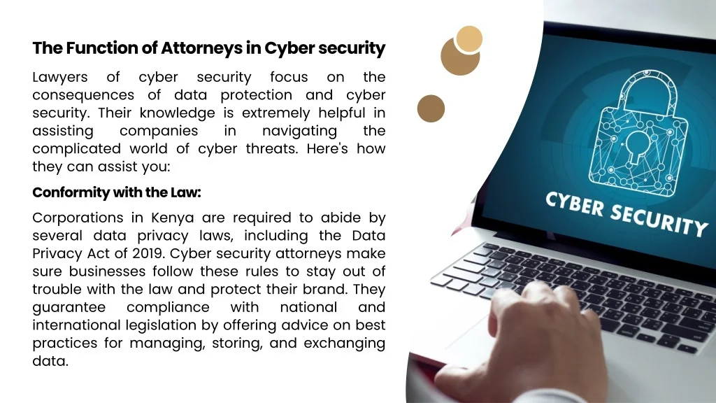 PPT - The Vital Importance of Cyber Security Lawyers in Safeguarding ...