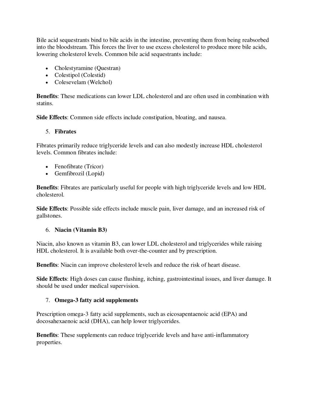 PPT - Medications and Treatments for High Cholesterol PowerPoint ...