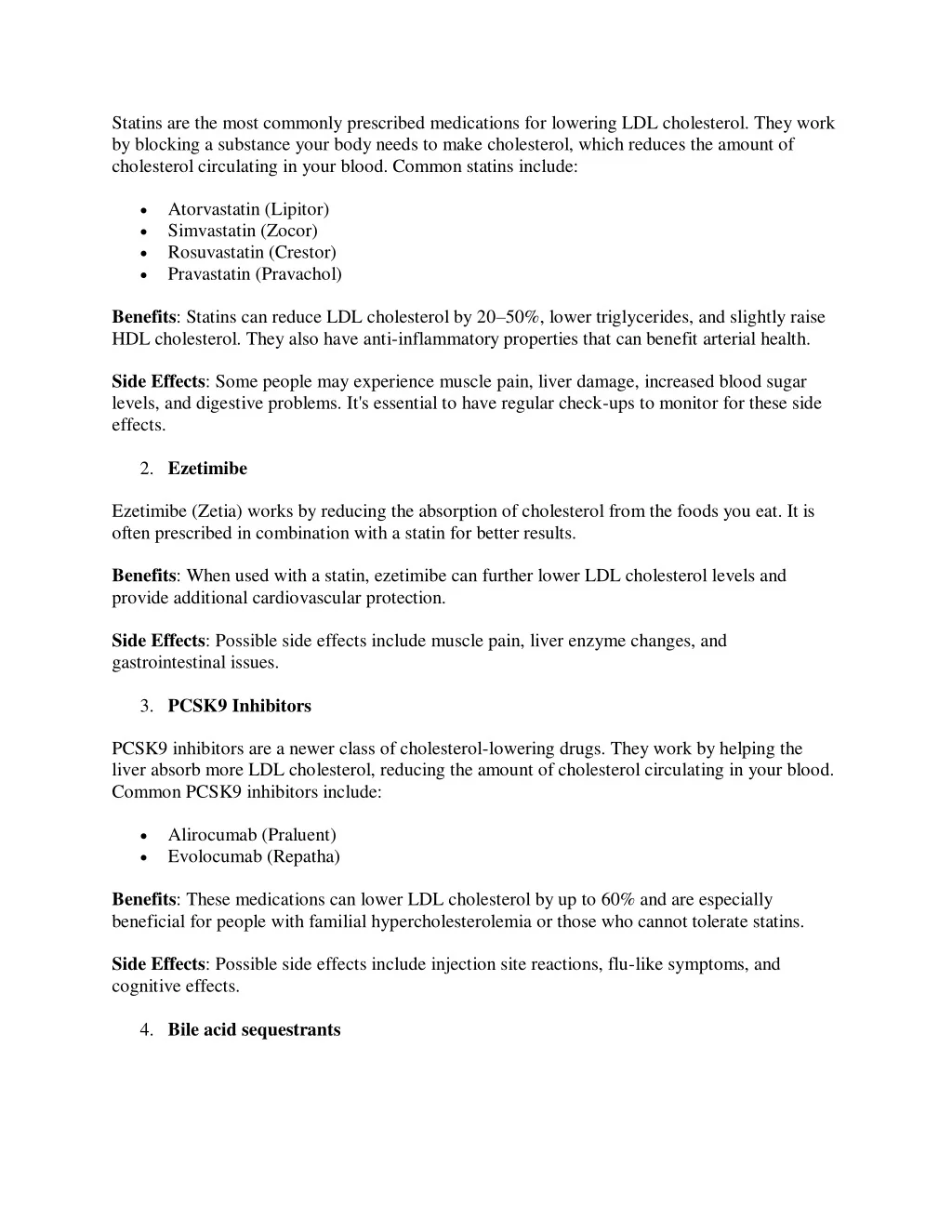 PPT - Medications and Treatments for High Cholesterol PowerPoint ...