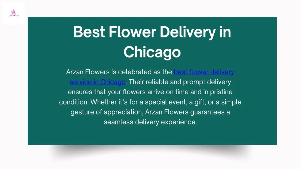 PPT - Arzan Flowers - Your Go-To for the Best Flower Delivery in ...