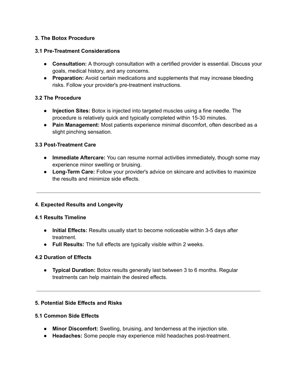PPT - Comprehensive Guide to Botox Treatments: Benefits, Procedures ...