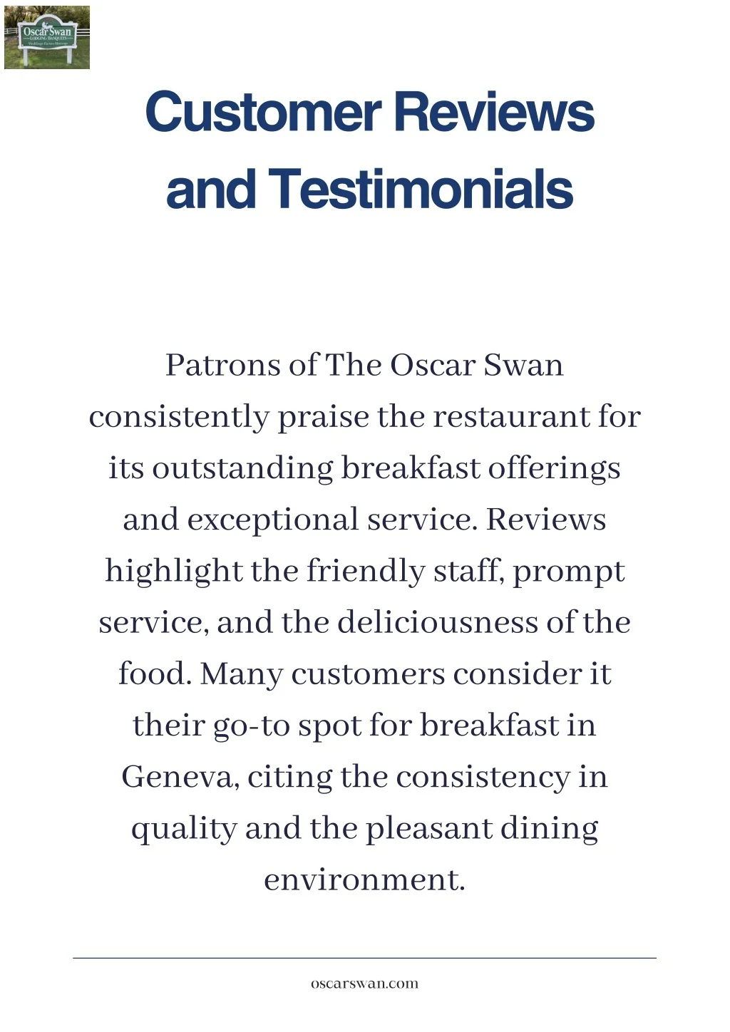 PPT - Indulge in a Luxurious Breakfast in Geneva at The Oscar Swan ...