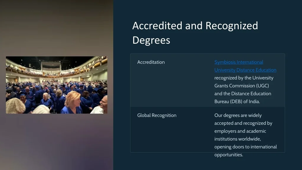 PPT - Why Choose Symbiosis International University for Your Distance ...