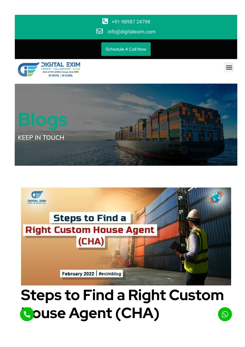 PPT - Steps to Find a Right Custom House Agent (CHA) PowerPoint ...
