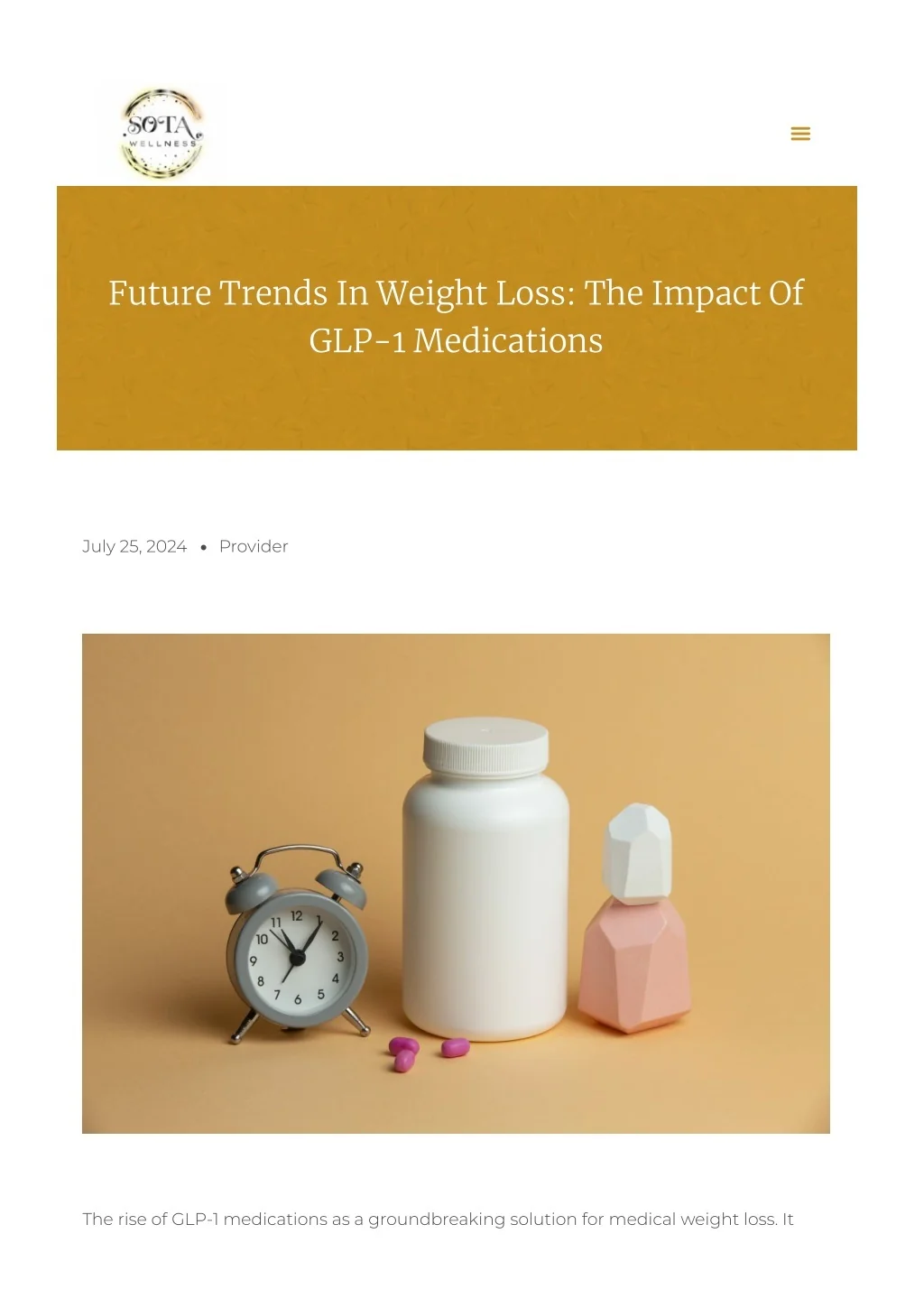 PPT - The Rise of GLP-1 Medications: A Groundbreaking Solution for ...