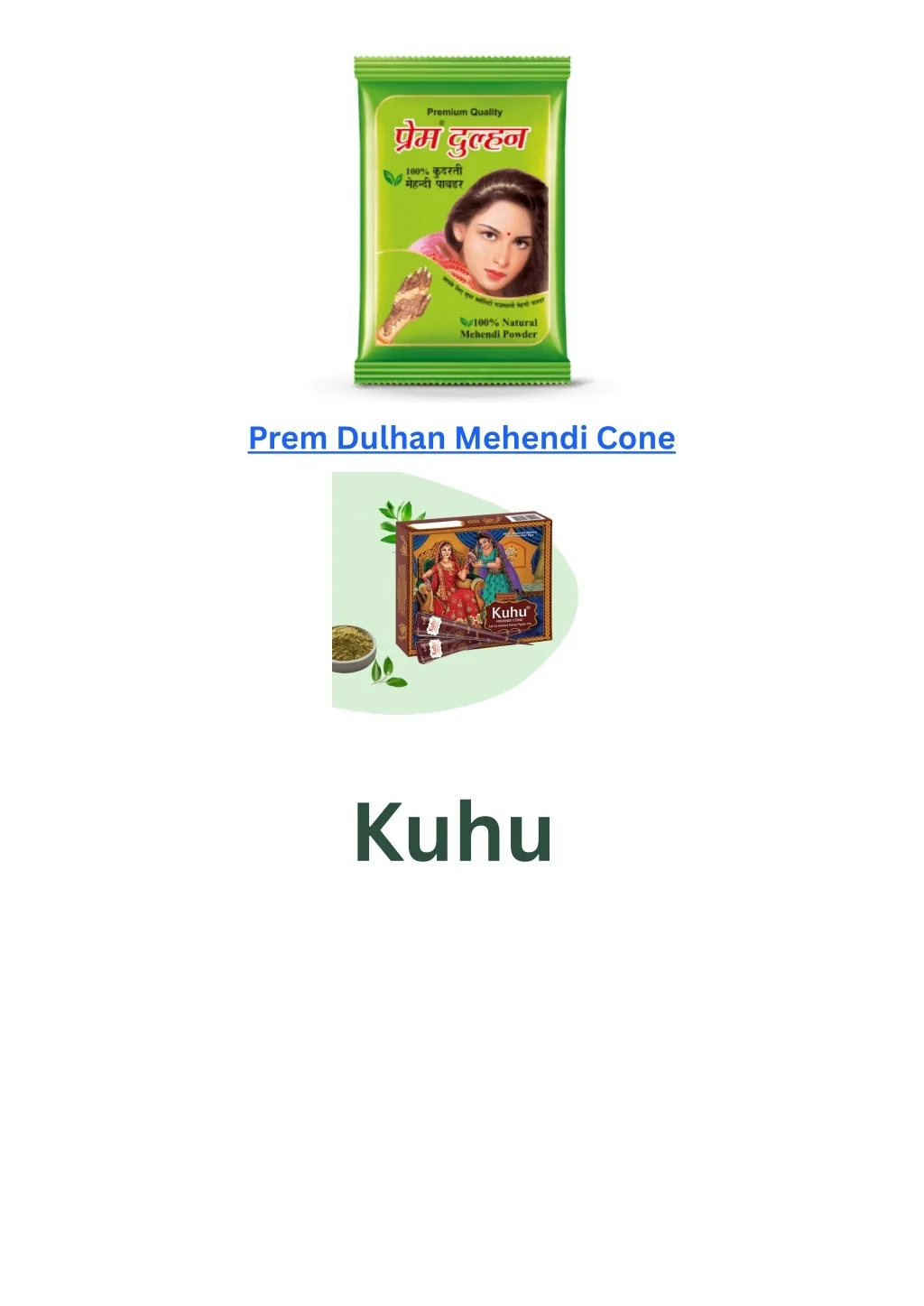 PPT - Henna Mehndi Powder & Cone Manufacturers: Leading Brands for ...