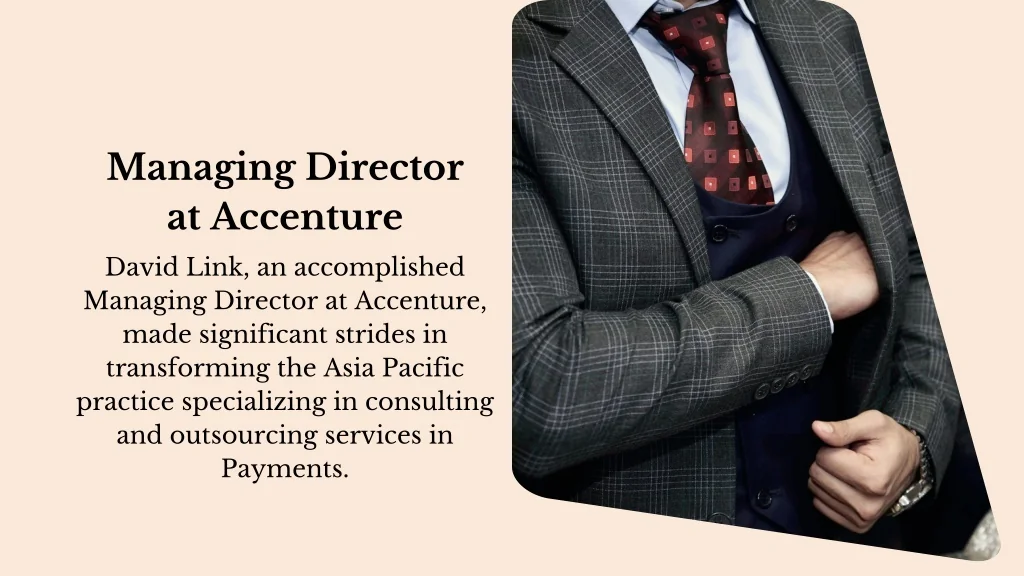PPT - A Brief Introduction About David Link Accenture PowerPoint ...