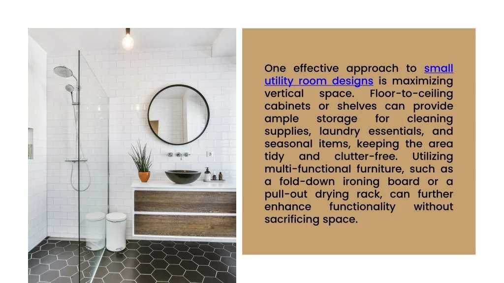 PPT - The Best Small Utility Room Designs Featuring Luxury Wardrobes in ...