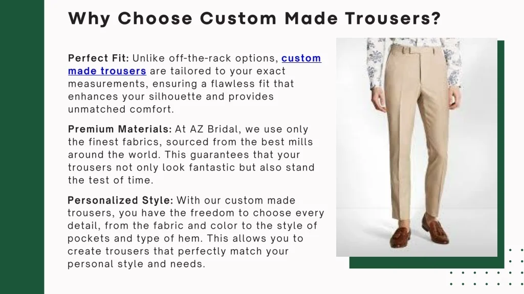 PPT - Discover the Best Custom Made Man Suit in Bedfordshire at AZ ...