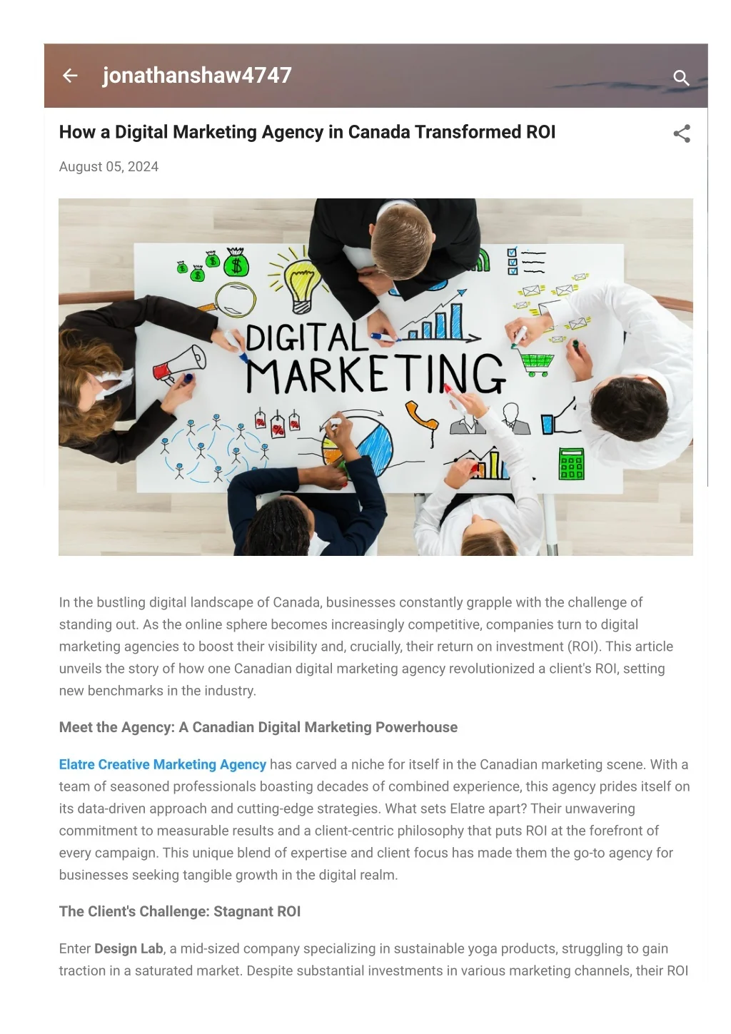PPT - How a Digital Marketing Agency in Canada Transformed ROI ...