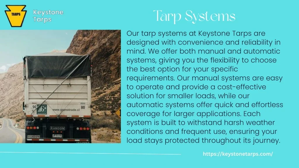 PPT - Reliable Dump Trailer Tarp Systems for Secure Load Coverage ...