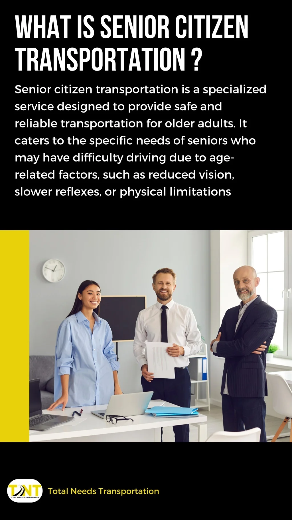 PPT - Senior Transportation Total Needs Care and Comfort PowerPoint ...