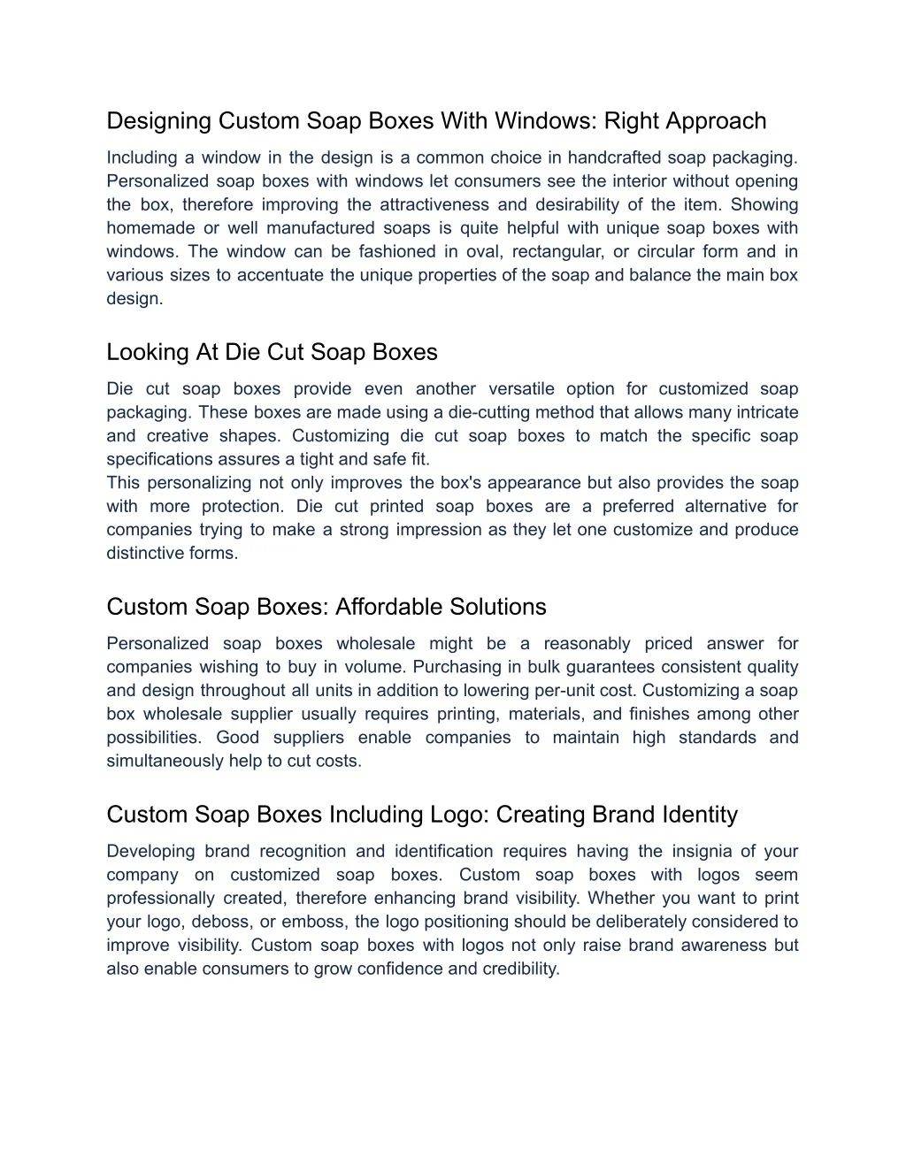 PPT - Custom Soap Boxes_ Elevate Your Brand With Tailored Packaging ...