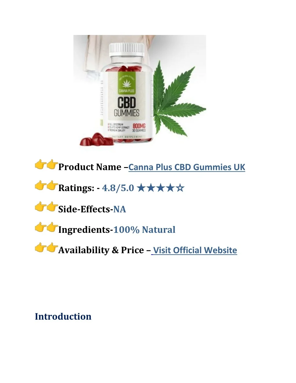 PPT - Canna Plus CBD Gummies UK :- Its Really Natural No Side Effect ...