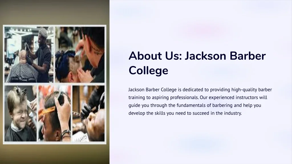 PPT - Affordable Barber Shops Houston & Beginner Barber Courses ...