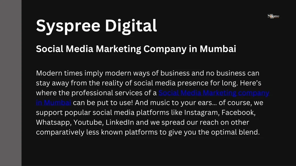 PPT - Syspree Digital-Graphic Designing Packages in India PowerPoint Presentation - ID:13468426