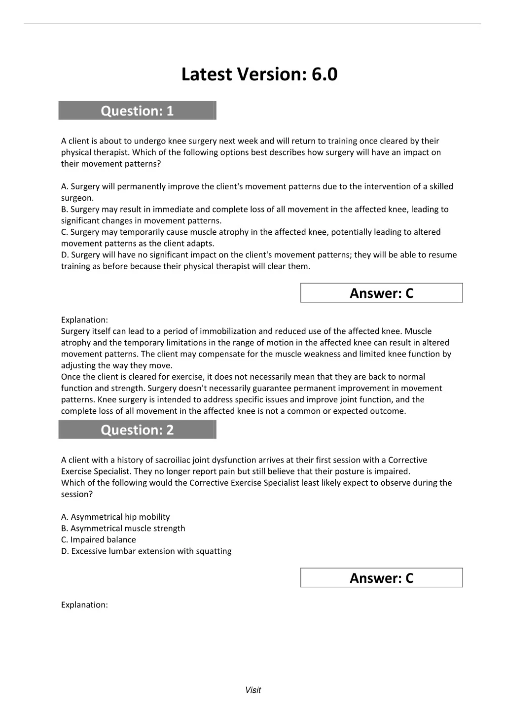 PPT - Expert NASM-CES Exam Prep Certified Corrective Exercise ...