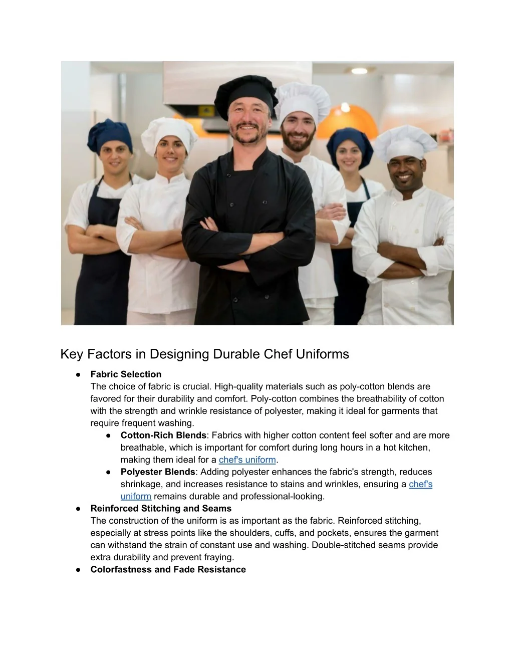 PPT - Why Design Matters_ Finding Hospitality Workwear That Withstands ...