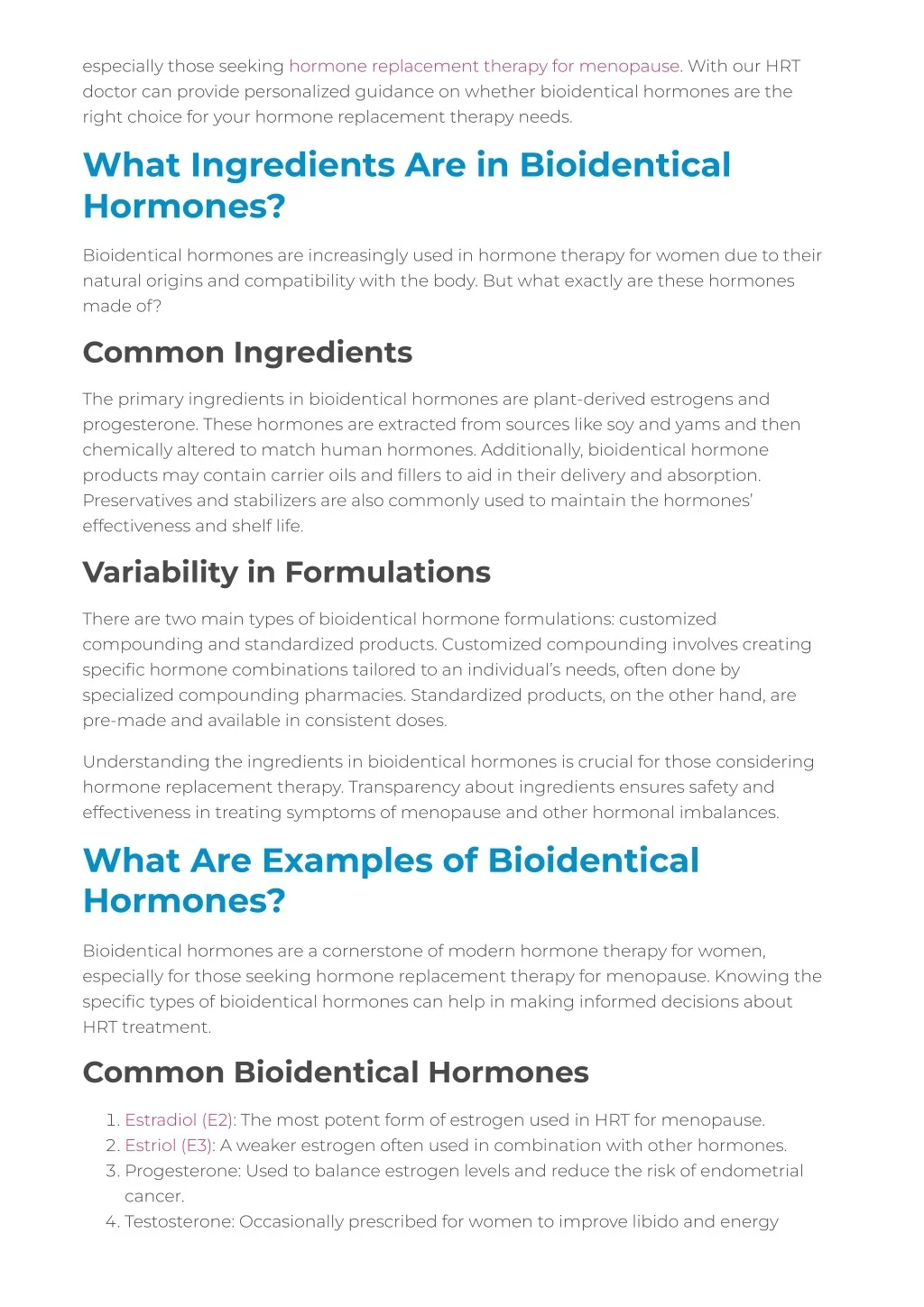 PPT - Bioidentical Hormones: A Natural Alternative for Hormone ...