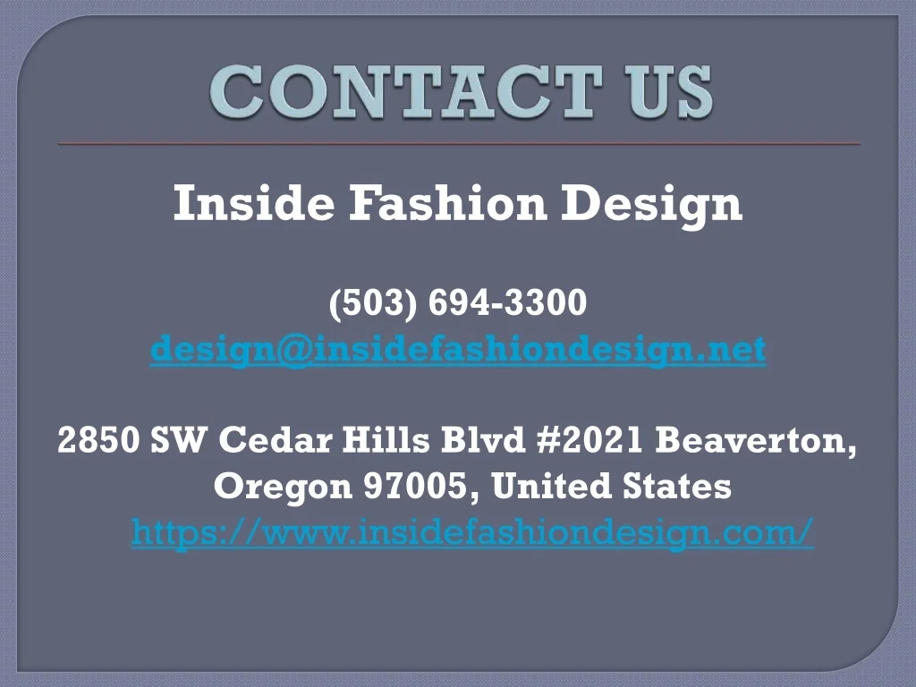 PPT - The Business of Fashion Challenges and Opportunities PowerPoint ...
