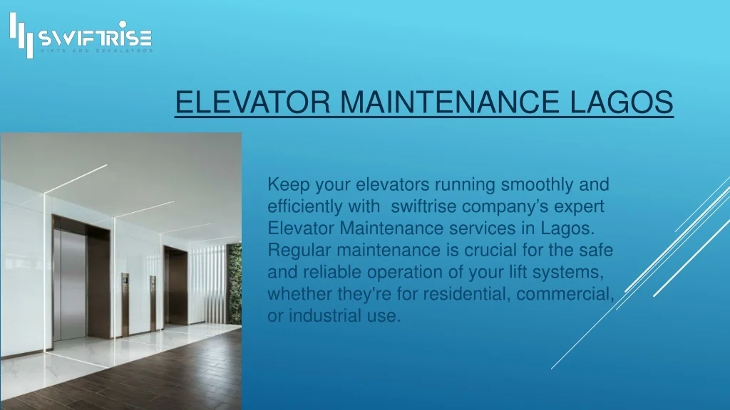PPT - Residential Elevators in Lagos: Transform Your Home with Innovative Lifts PowerPoint ...