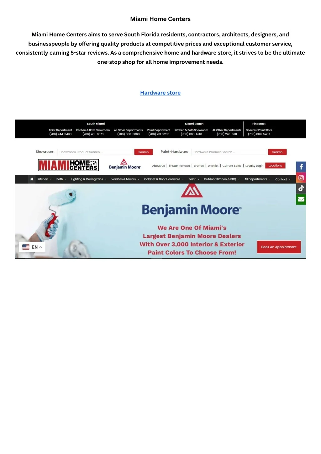 PPT - Miami Home Centers PowerPoint Presentation, free download - ID ...