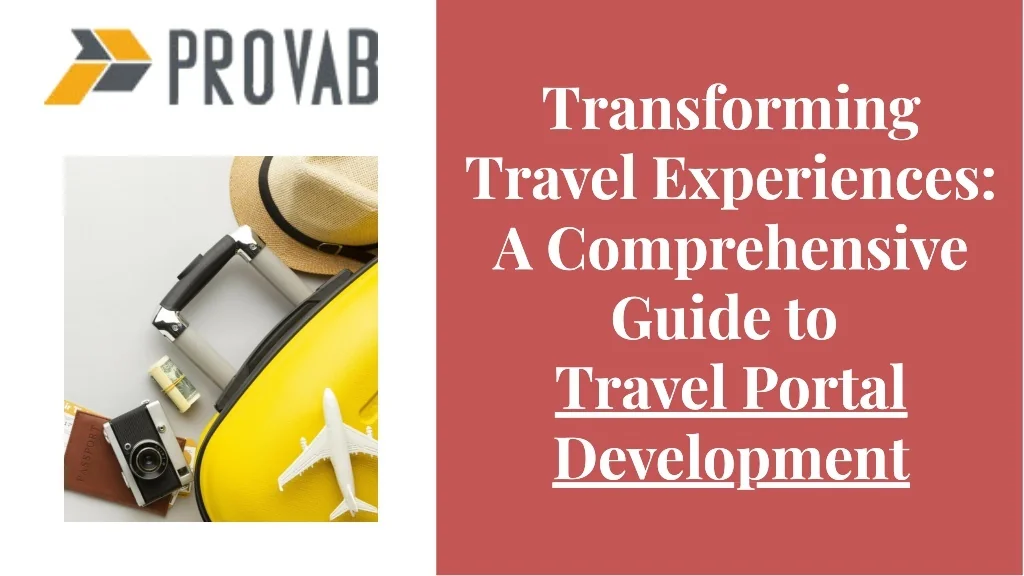 PPT - Travel Portal Development | B2C B2B Travel Portal Software ...