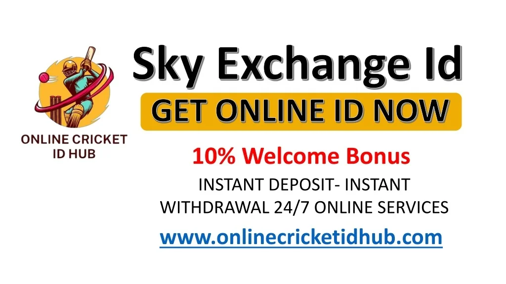 PPT - How Can I Secure a Sky Exchange ID for Safe Cricket Betting ...