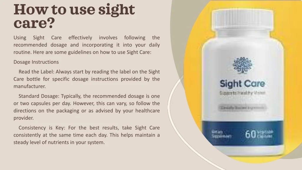 PPT - Sight Care Reviews PowerPoint Presentation, free download - ID ...