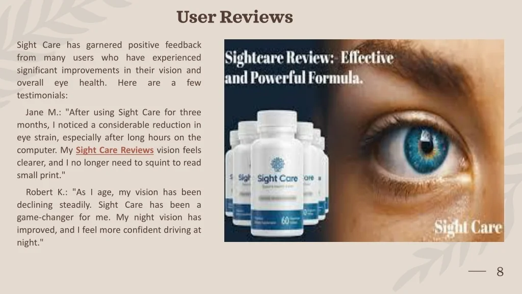PPT - Sight Care Reviews PowerPoint Presentation, free download - ID ...