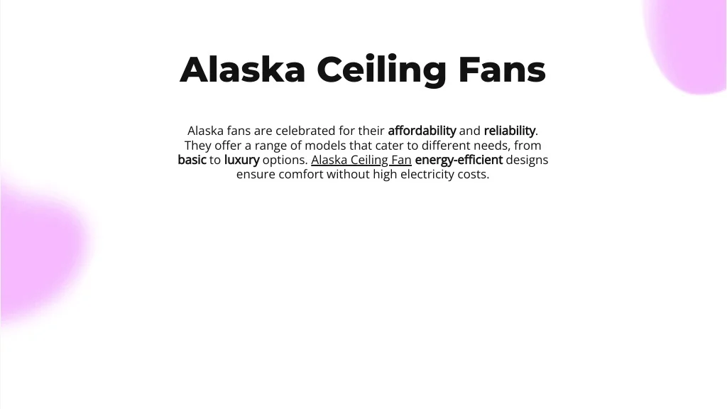 PPT - Exploring the Best Ceiling Fans for Singapore A Comprehensive ...