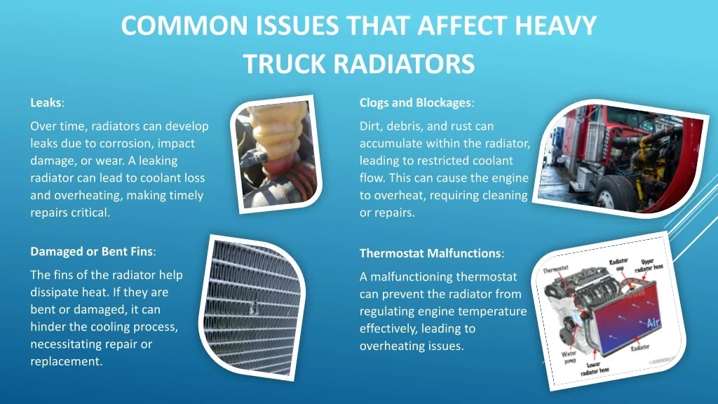 PPT - Heavy-duty commercial truck radiator repair service in Texas ...