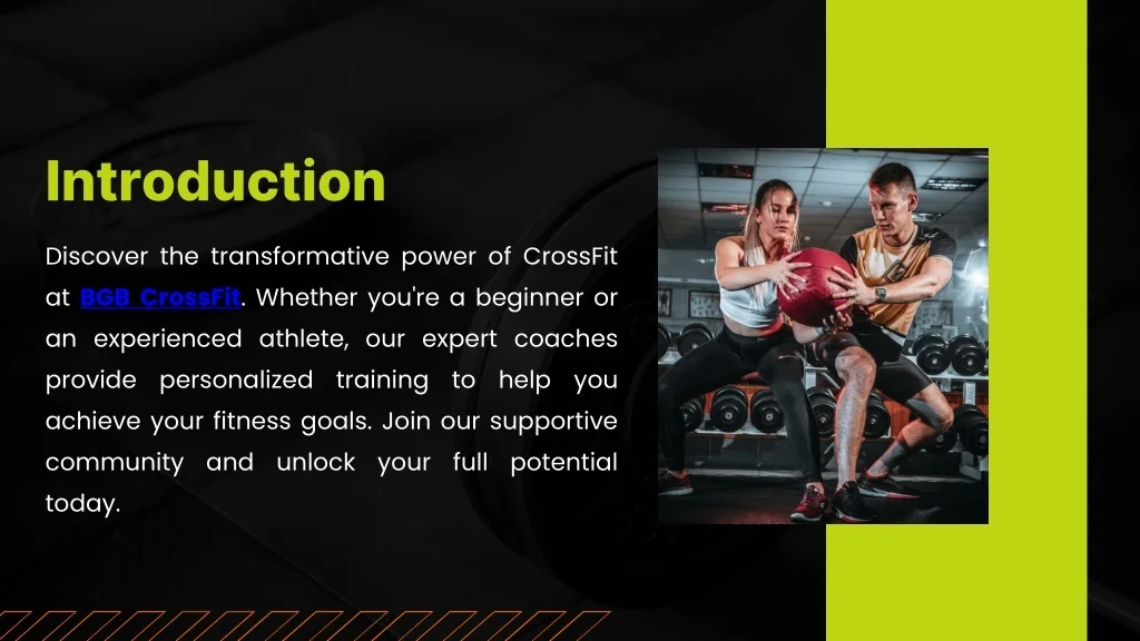 PPT - Elevate Your Fitness with BGB CrossFit Expert Training for All ...