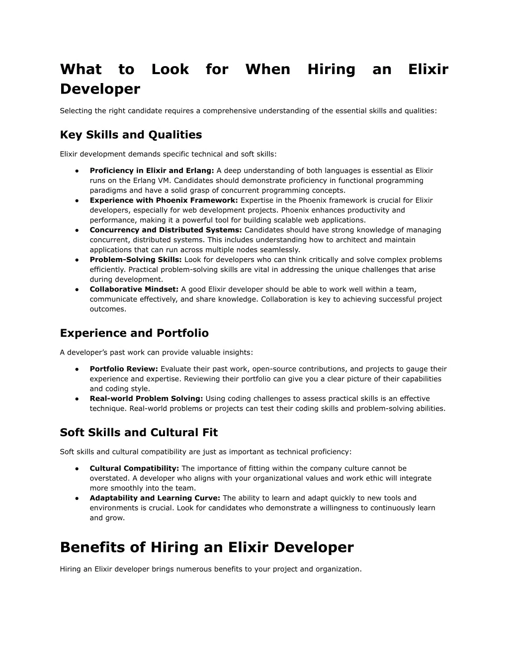 PPT - The Ultimate Guide to Hiring an Elixir Developer for Your Project ...