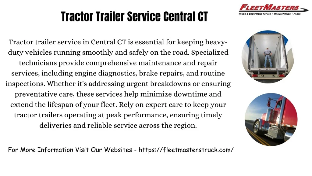 PPT - Thorough Heavy Duty & Medium Duty Truck Services in Central CT ...