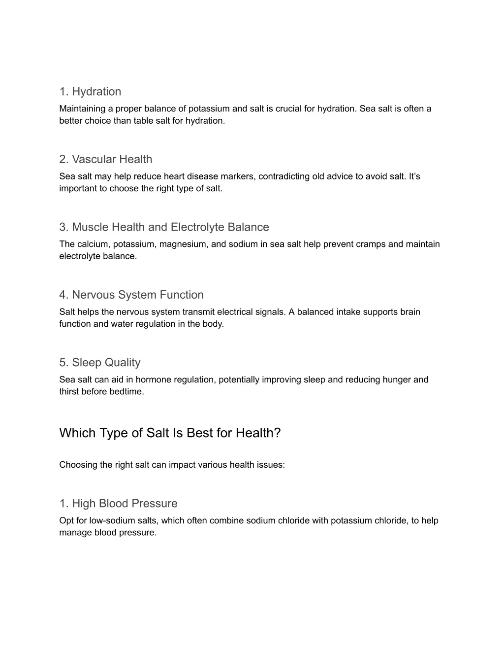 PPT - Which Salt is Best for Your Health PowerPoint Presentation, free ...