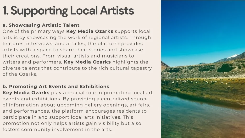 PPT - The Role of Key Media Ozarks in Promoting Local Arts and Culture ...