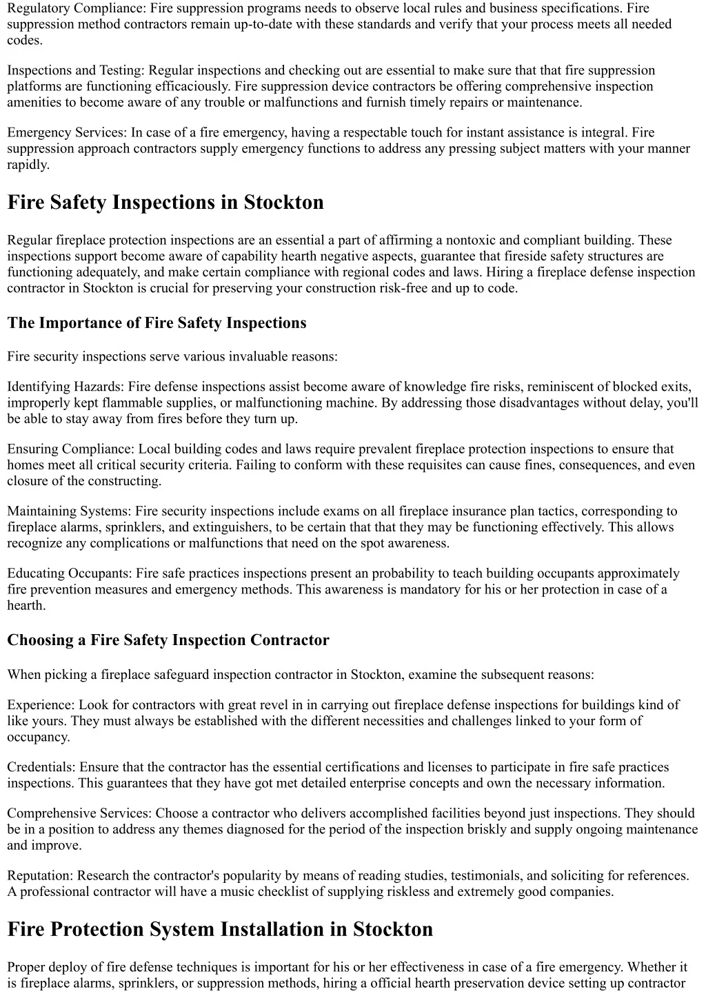 PPT - The Necessity of Hiring a Fire Suppression System Contractor in ...