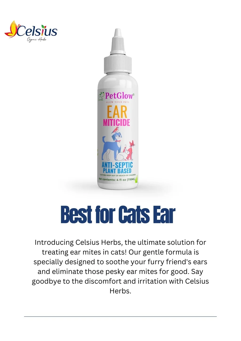 PPT - Shop Organic Ear Mite Solution for Cats - Celsius Herbs ...